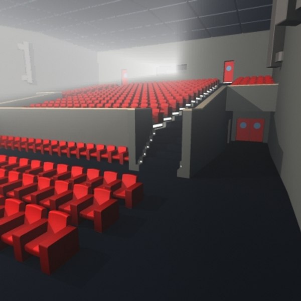 3ds max movie theater