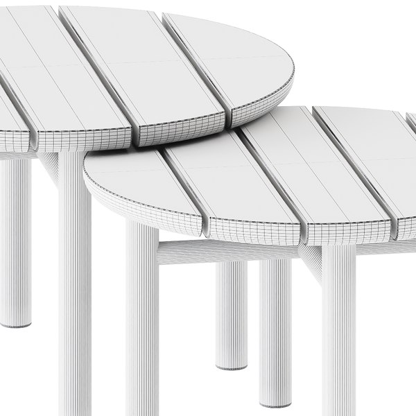 3D TEAK QUATRO OUTDOOR by Ethnicraft - TurboSquid 2051272