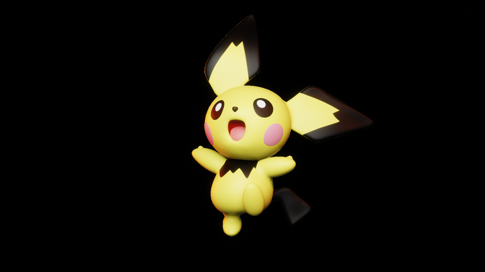 Pichu 3D model - TurboSquid 2180491