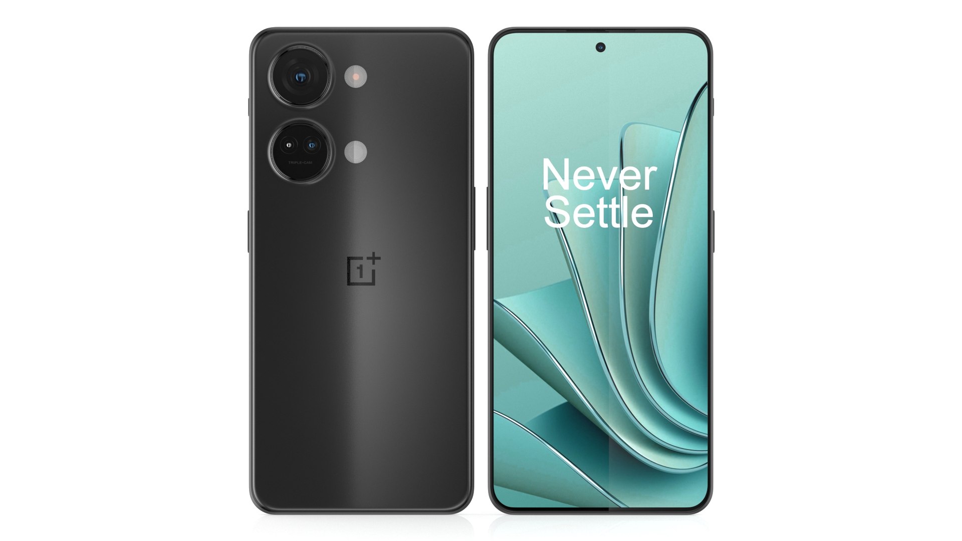 3D model ONEPLUS ACE 2V Black - TurboSquid 2115292