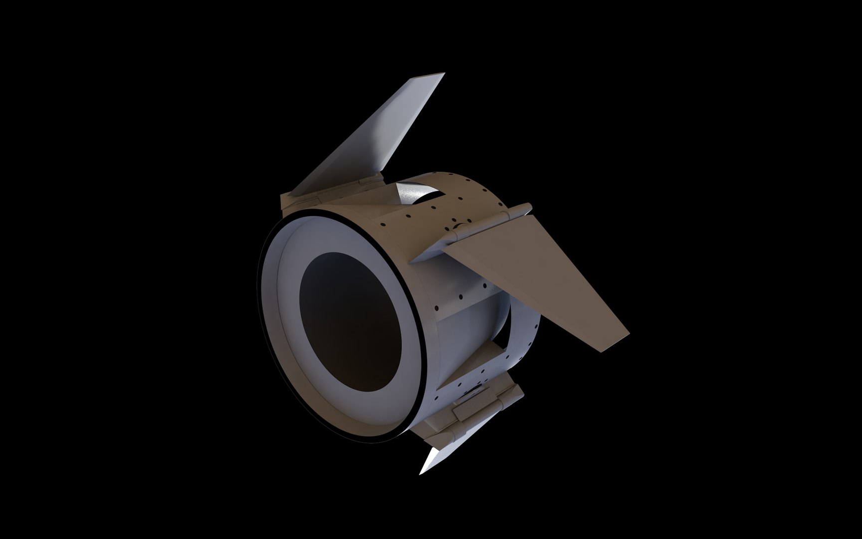 Missile Aft Compartment 3D Model - TurboSquid 2064297