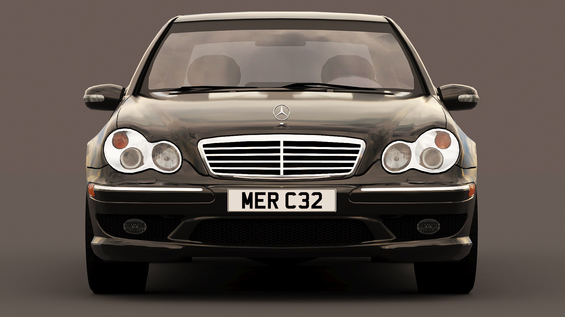 3D Mercedes Benz Amg C32 2002 Model - TurboSquid 2188201