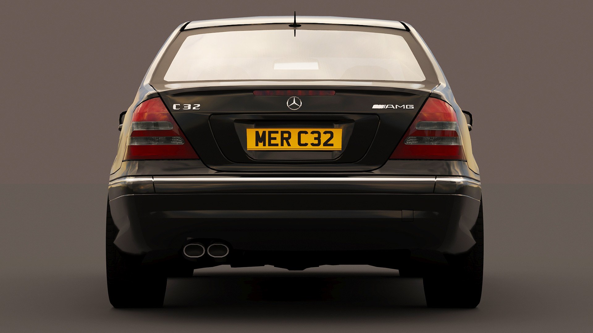 3D Mercedes Benz Amg C32 2002 Model - TurboSquid 2188201