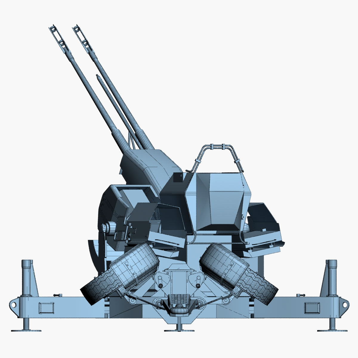 skyguard 35mm 3d model