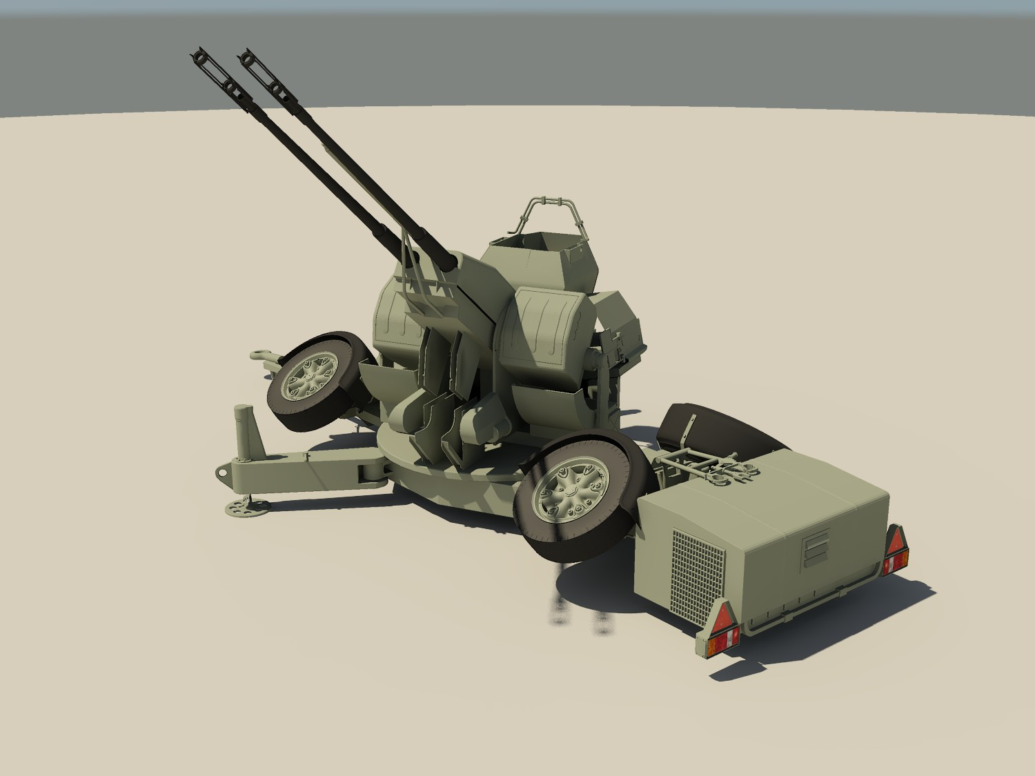 skyguard 35mm 3d model