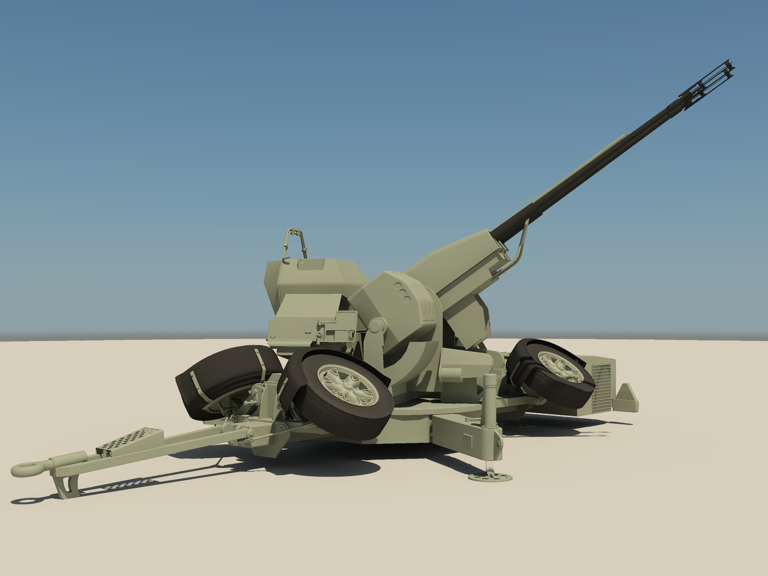 skyguard 35mm 3d model