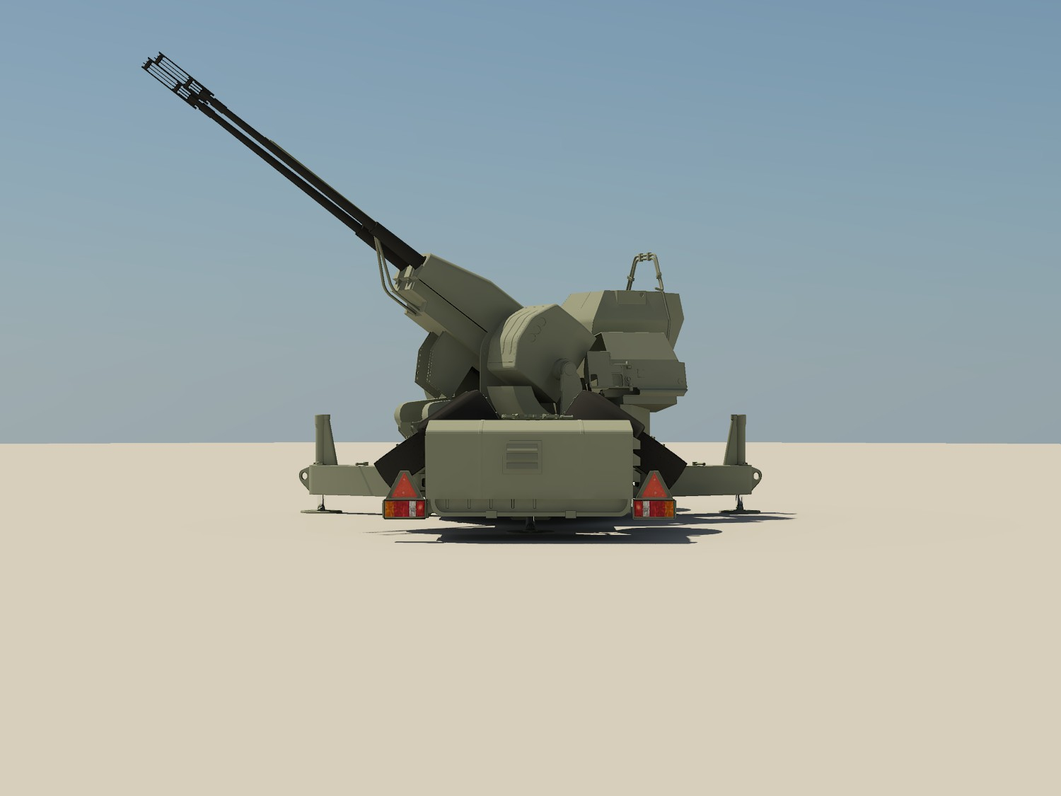 skyguard 35mm 3d model