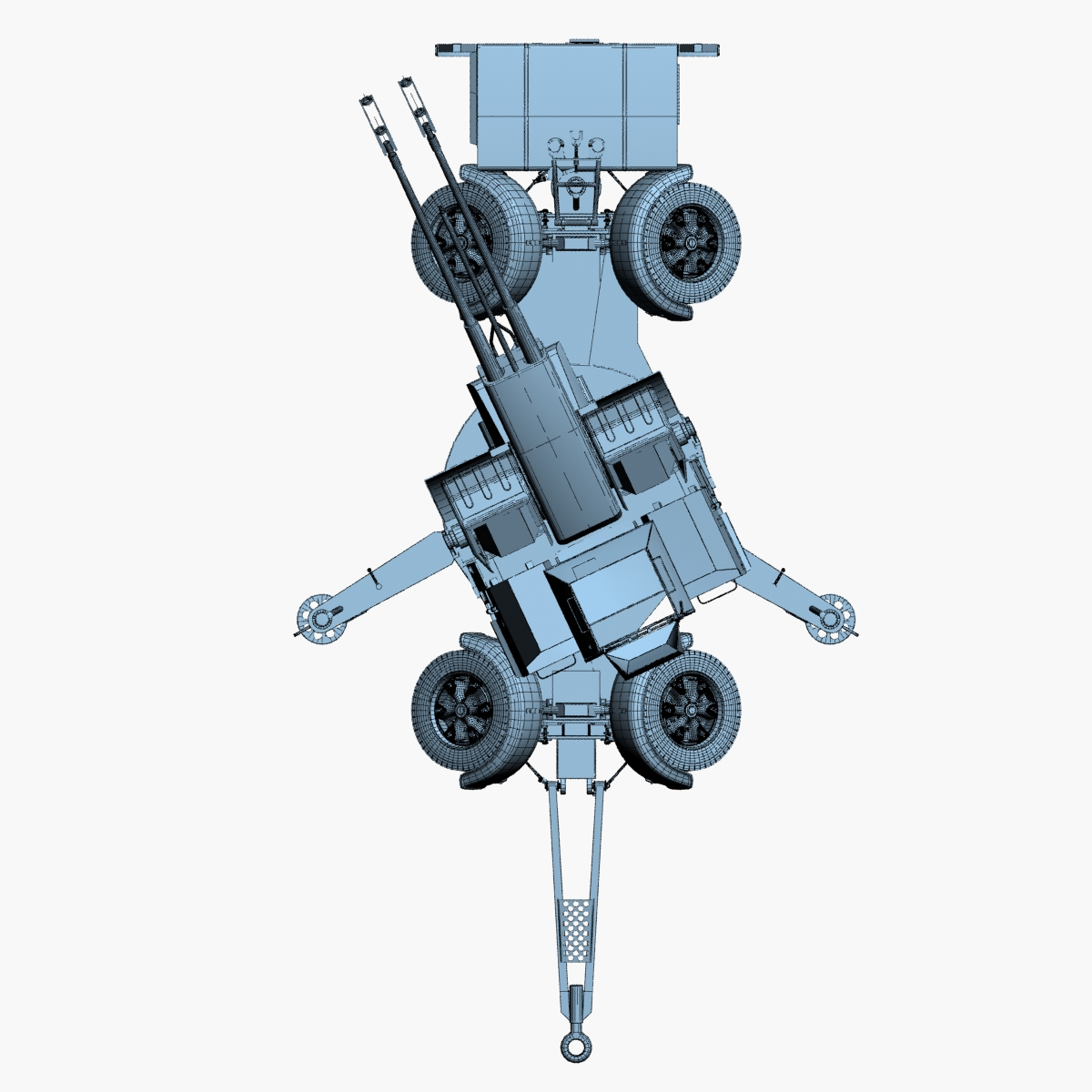 skyguard 35mm 3d model