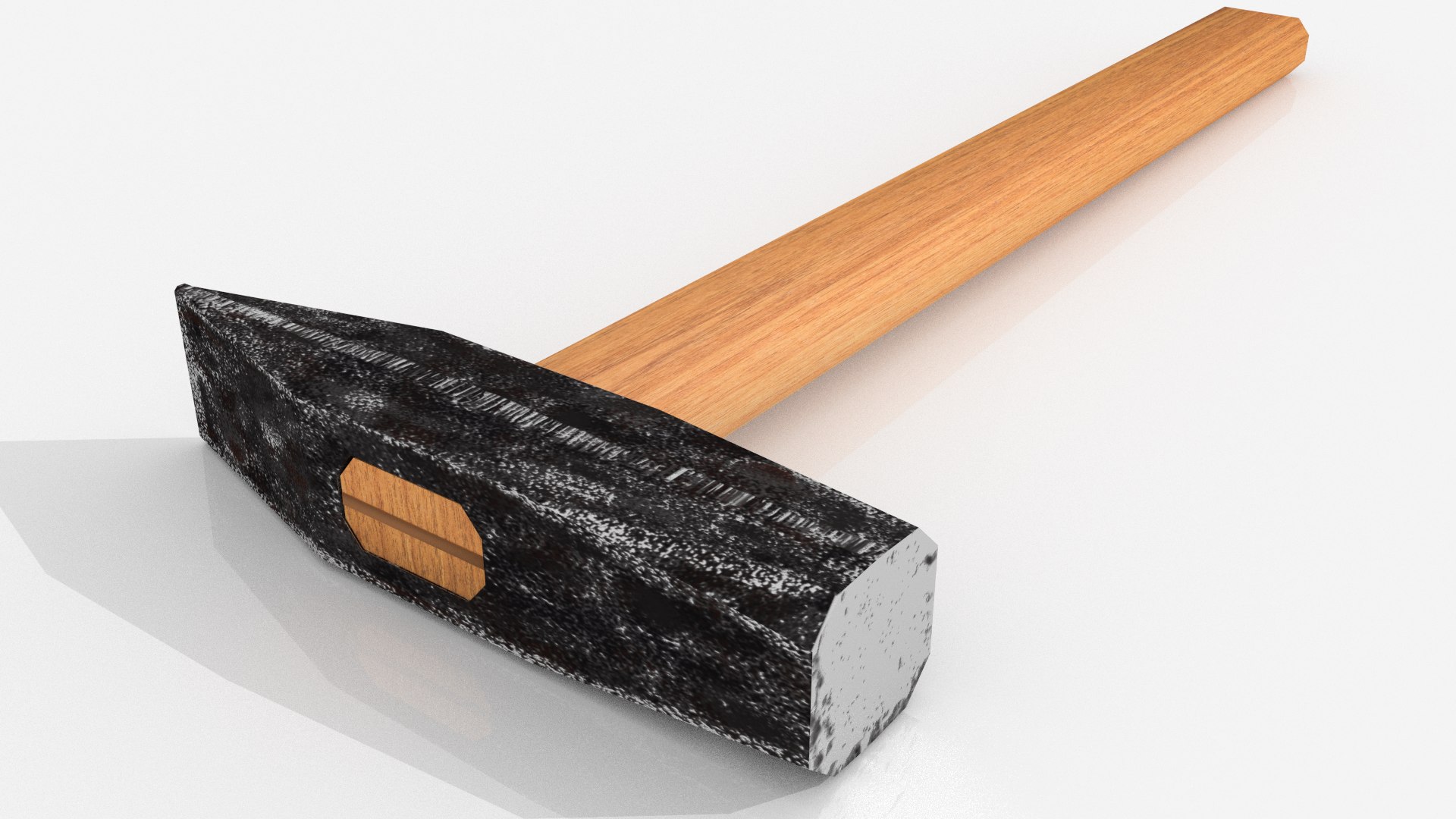 3d Obj Iron Hammer