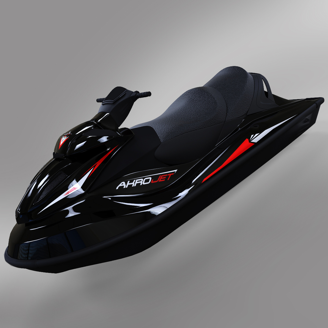 3d model of jet ski