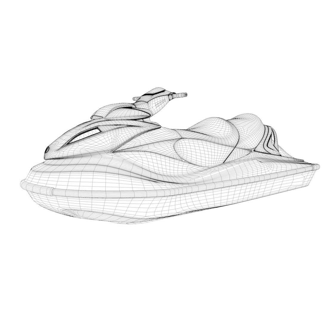 3d Model Of Jet Ski