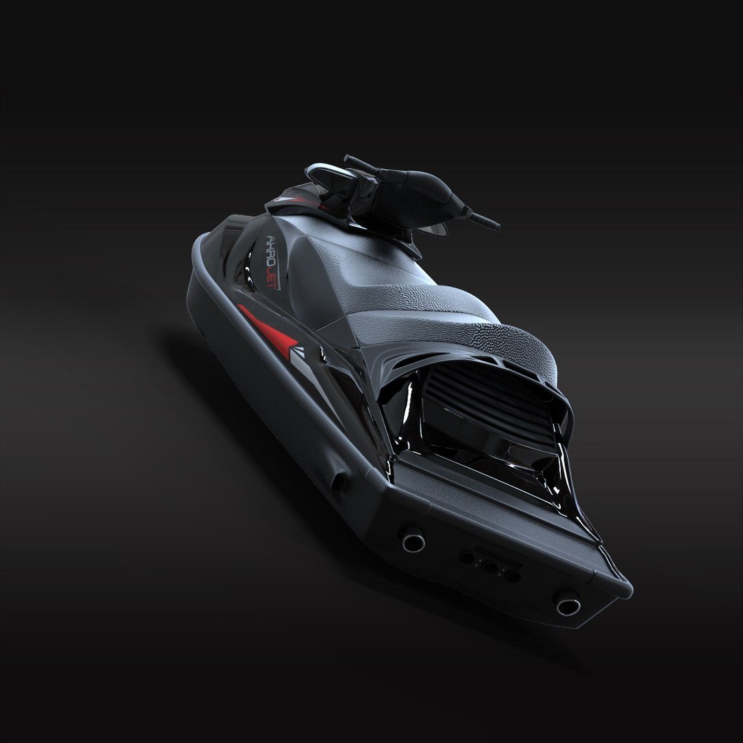 3d Model Of Jet Ski