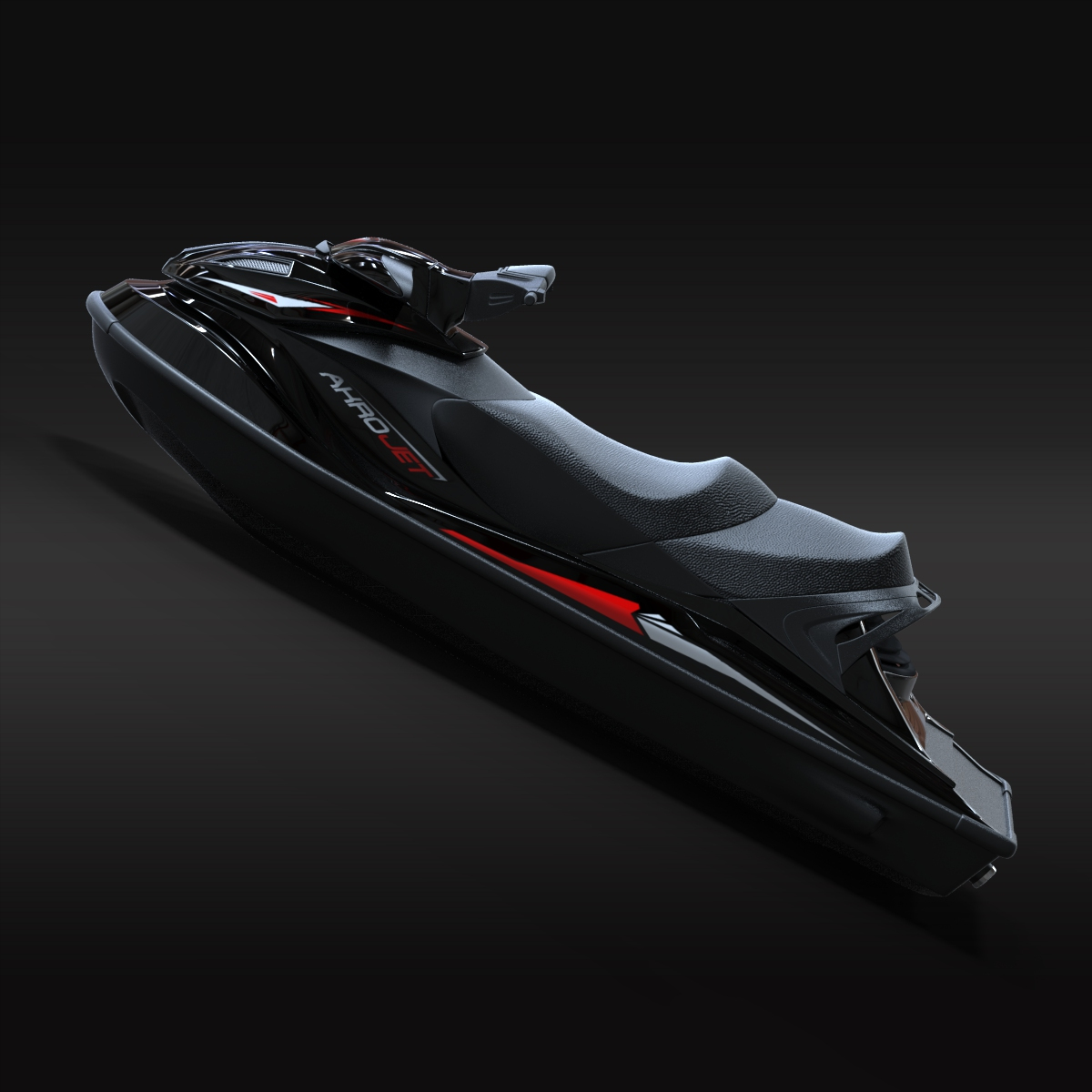 3d model of jet ski