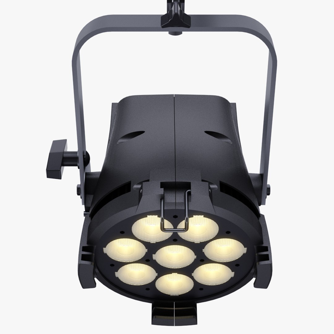 3d Model Colorsource Par Lights