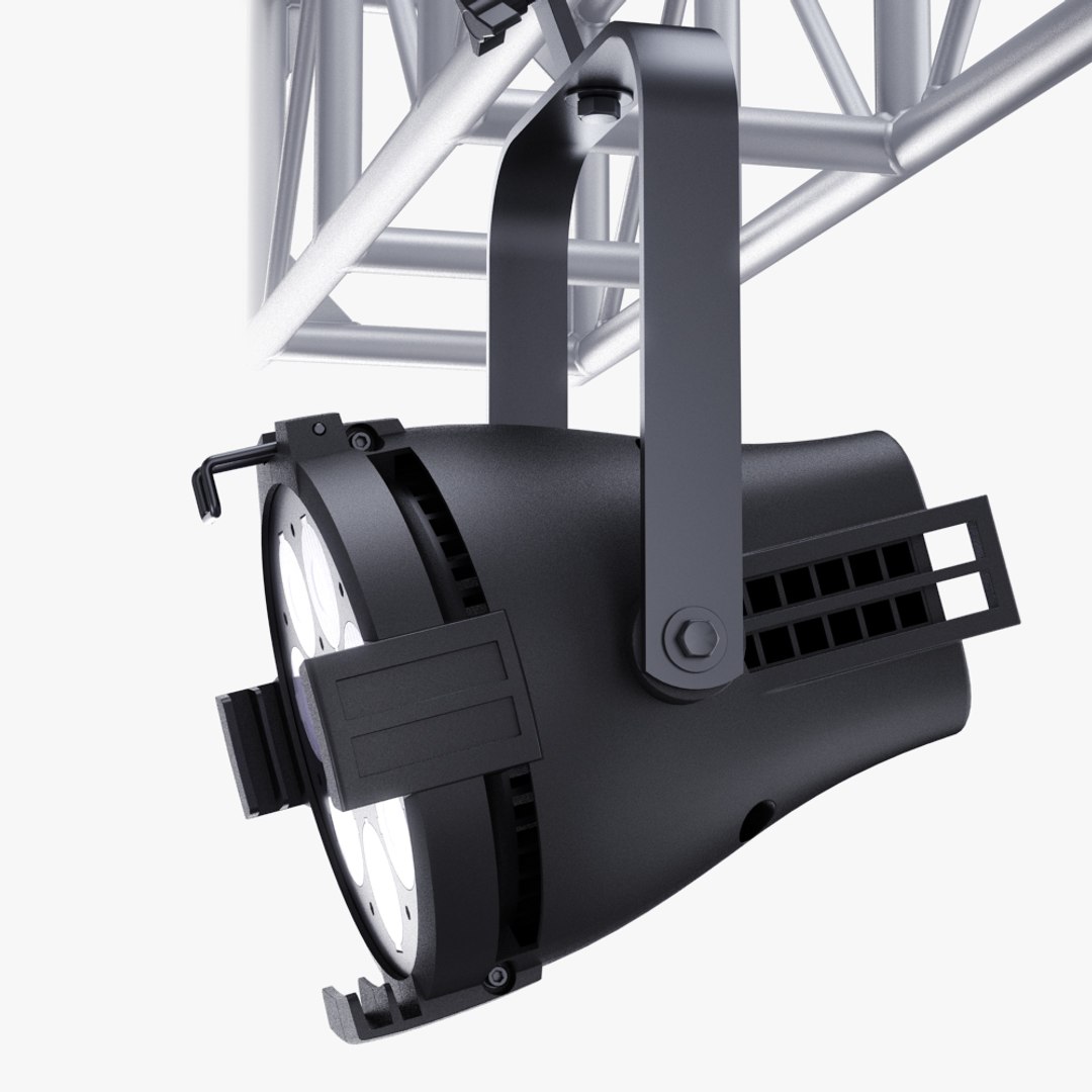3d Model Colorsource Par Lights