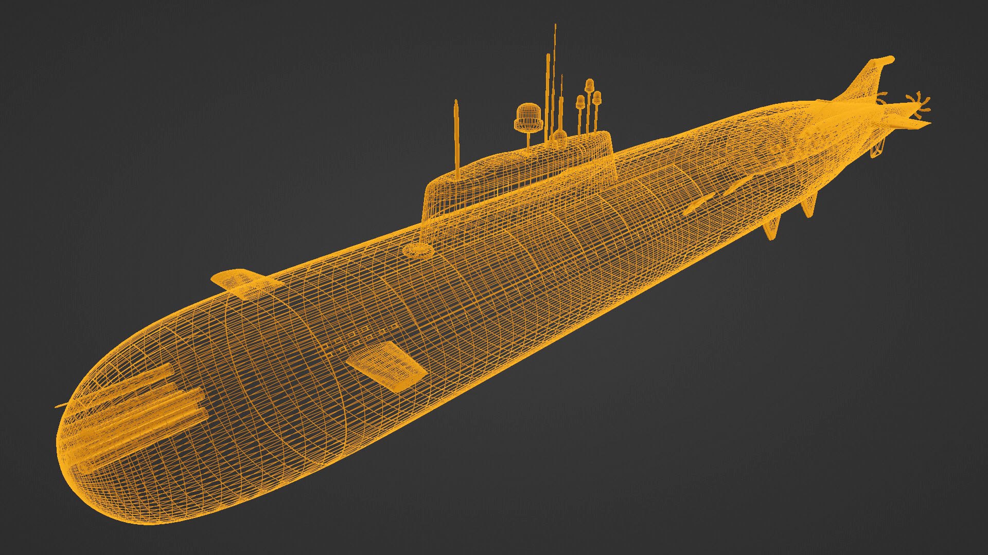Submarines Soviet Subs 3d Model