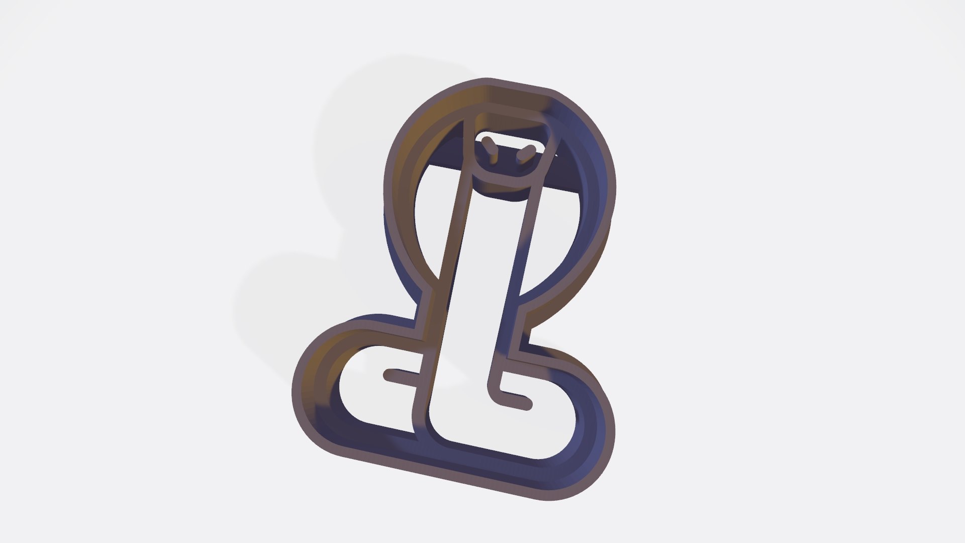 3D COBRA COOKIE CUTTER - TurboSquid 2224318