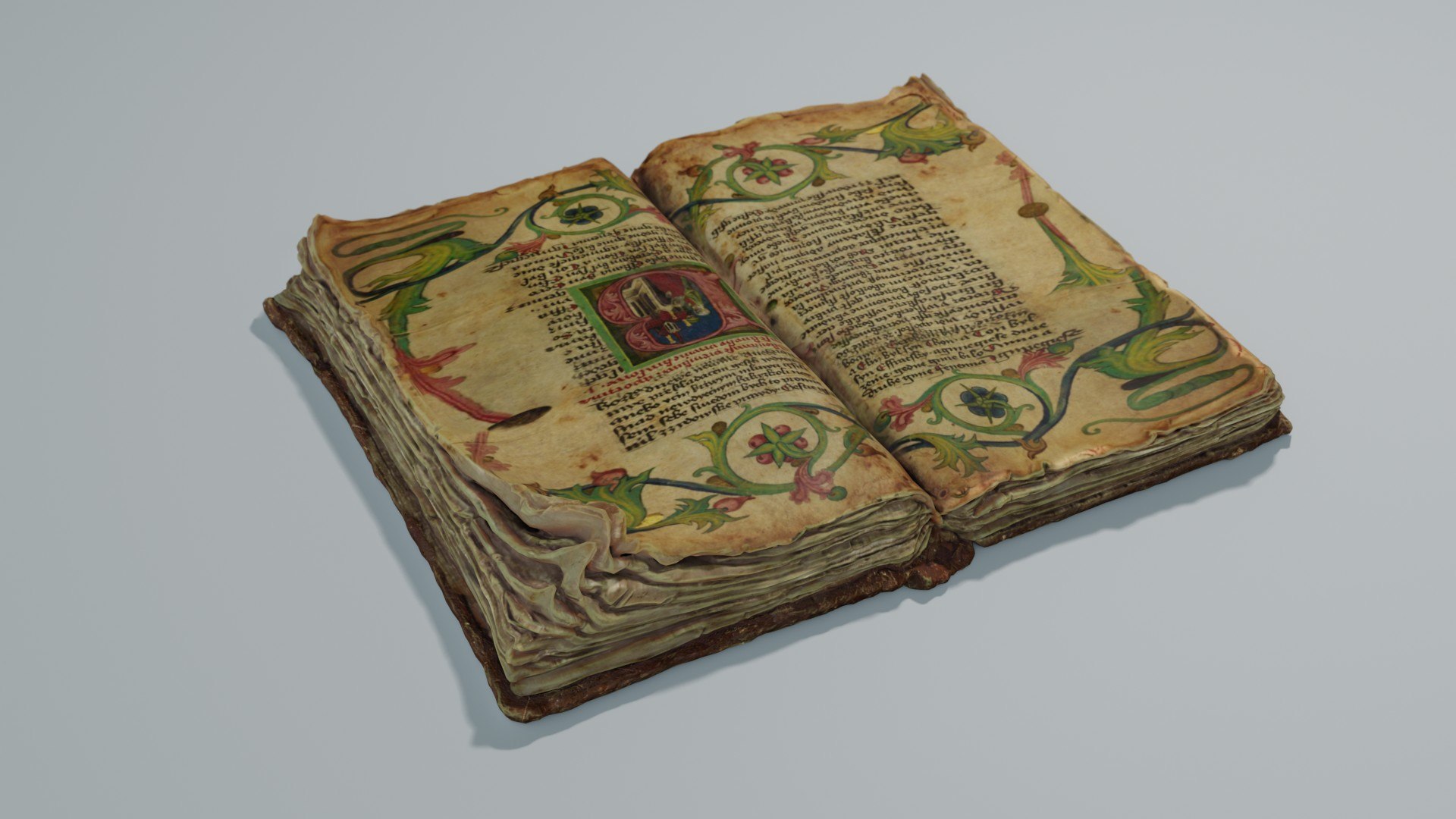 3D Book Big Open Model - TurboSquid 2130863