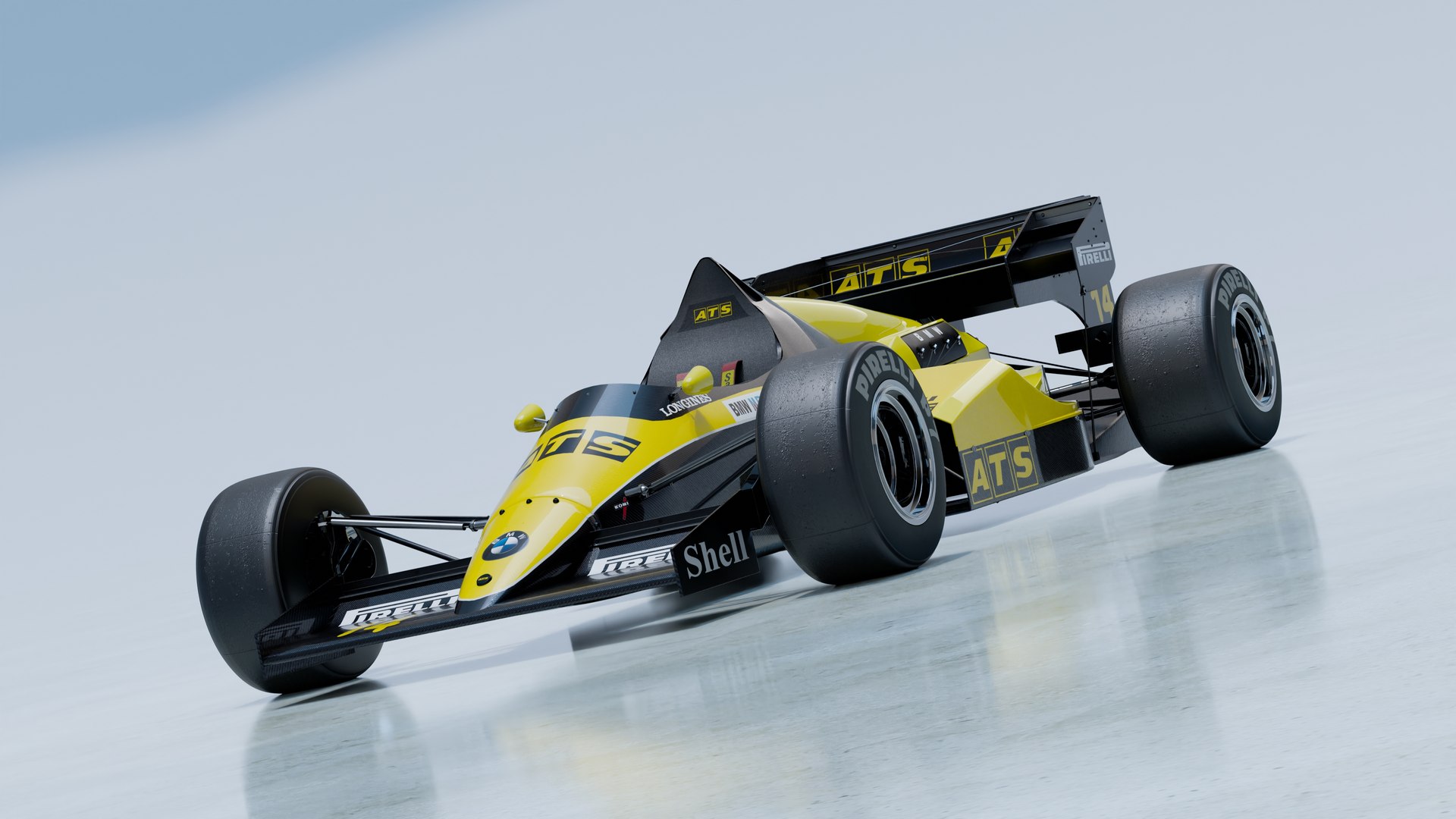 3D 1984 ATS D7 Formula 1 Model - TurboSquid 2397491