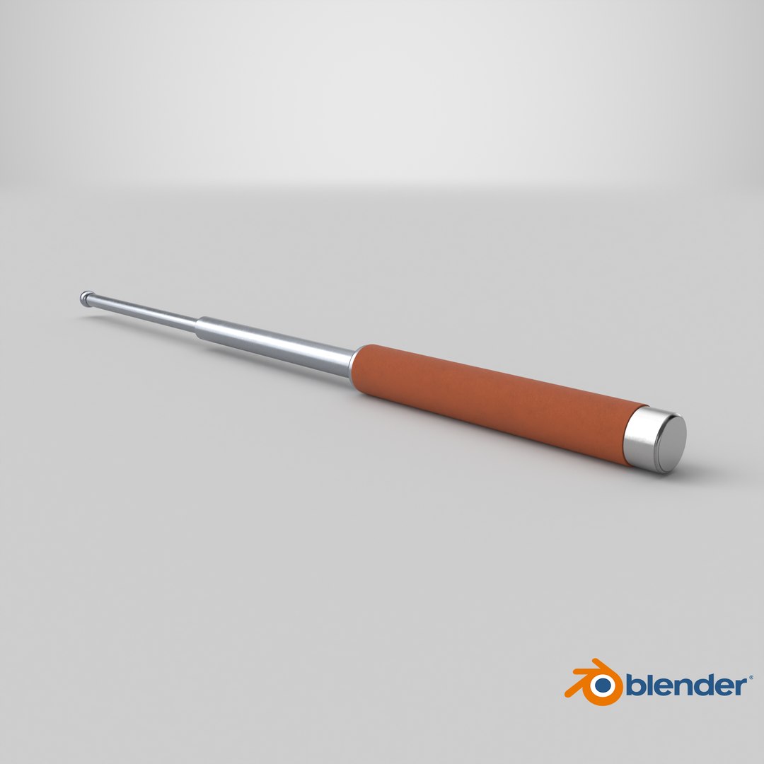 Baton 01 C 3D Model - TurboSquid 2213366