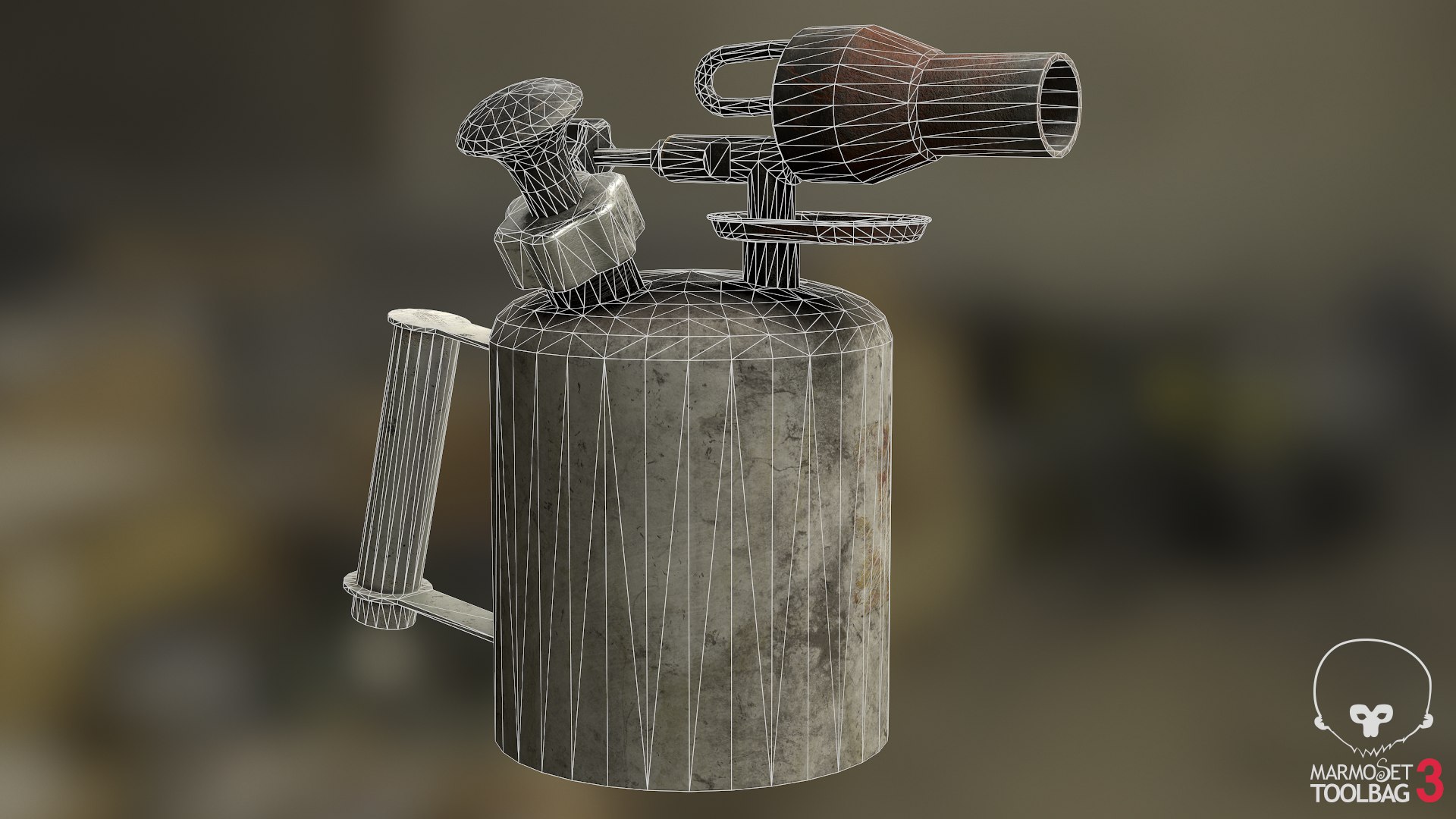 Blowtorch - Game Ready 3D Model - TurboSquid 1983589