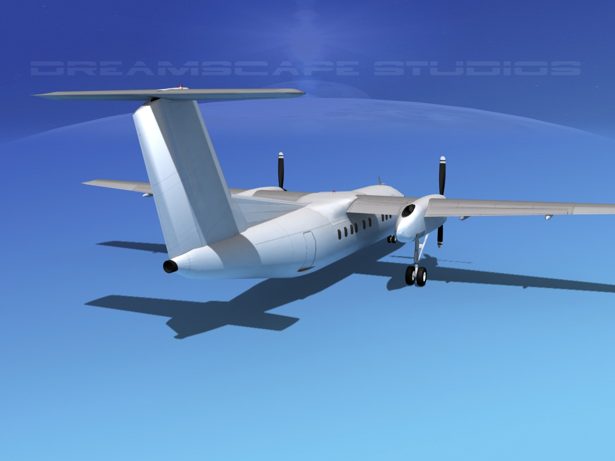 dhc-8-100 dash 8 3ds