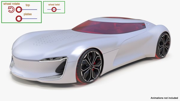 modelo 3d Colección de autos conceptuales amañados 5 - TurboSquid 2100946