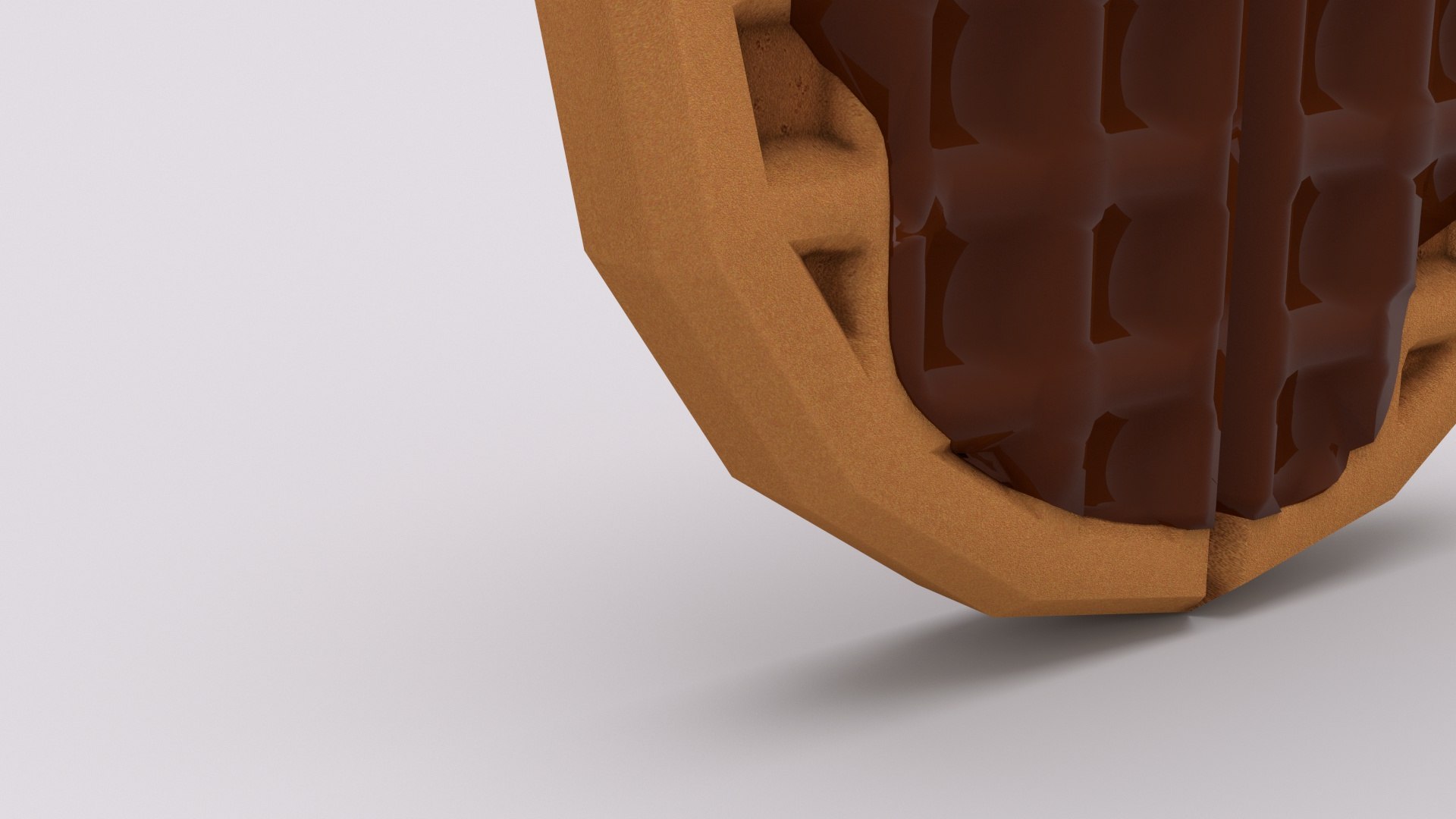 Waffle Model - TurboSquid 1847808