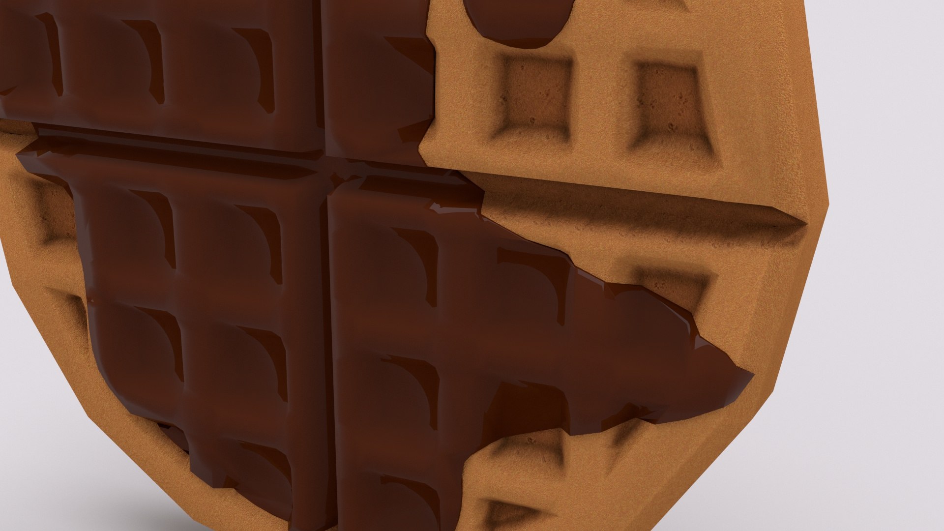 Waffle Model - TurboSquid 1847808