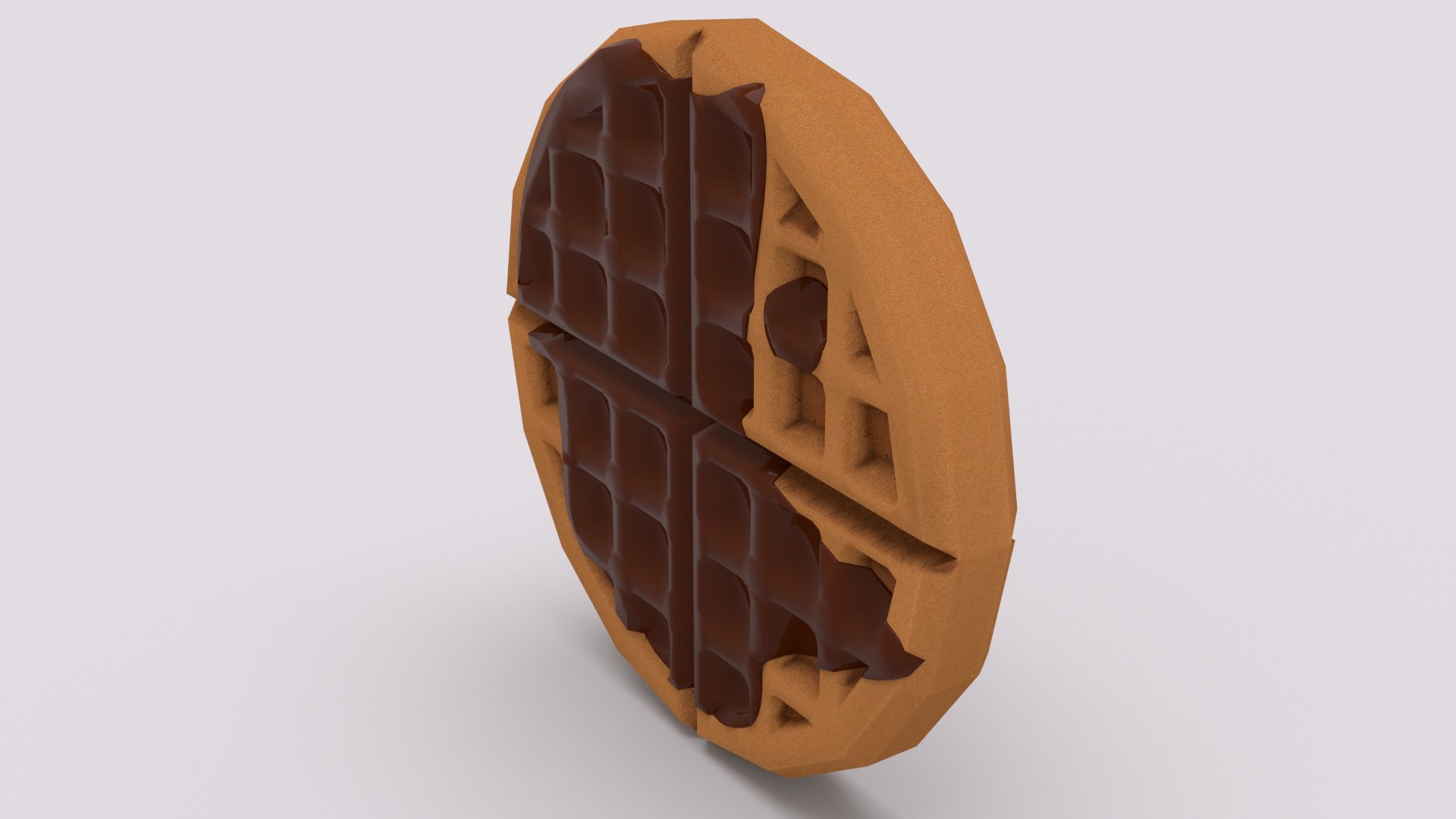 Waffle Model - TurboSquid 1847808