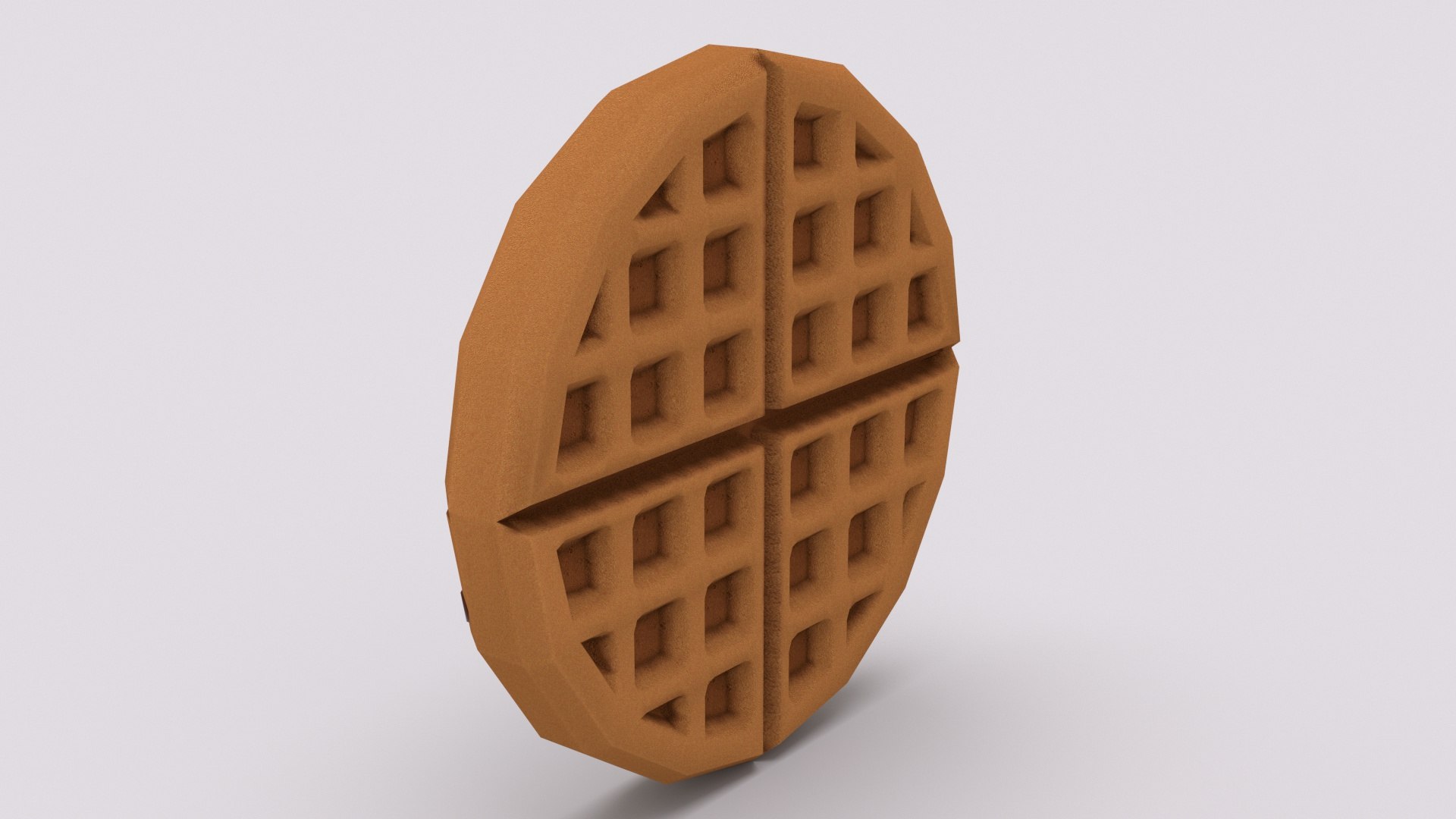 Waffle Model - TurboSquid 1847808