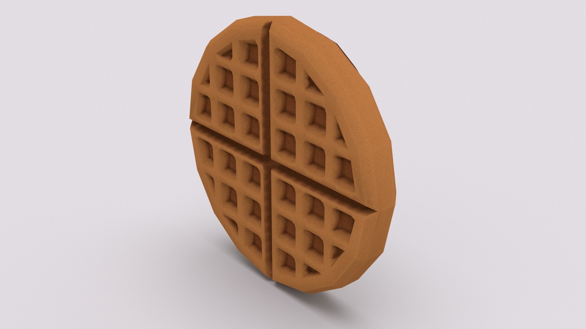 Waffle Model - TurboSquid 1847808