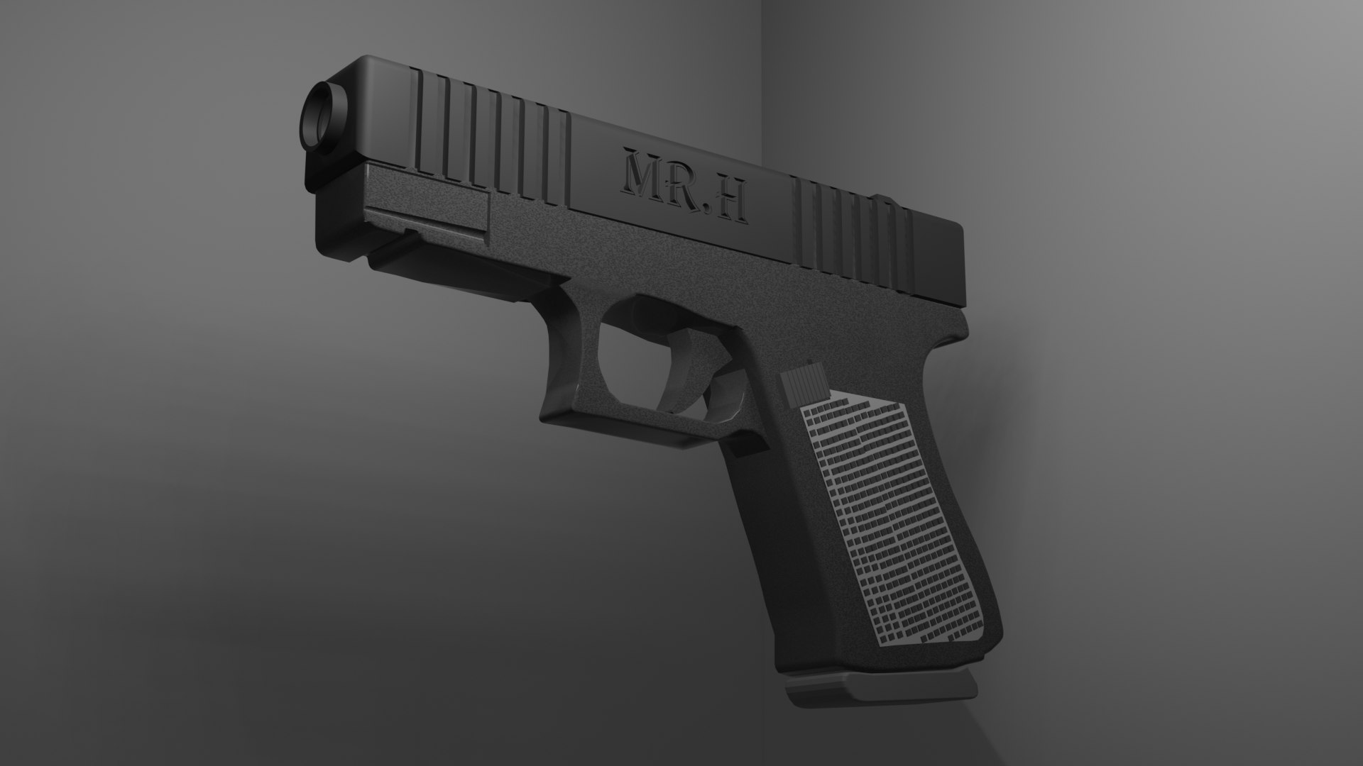 3D Basic Gun Model - TurboSquid 2315758