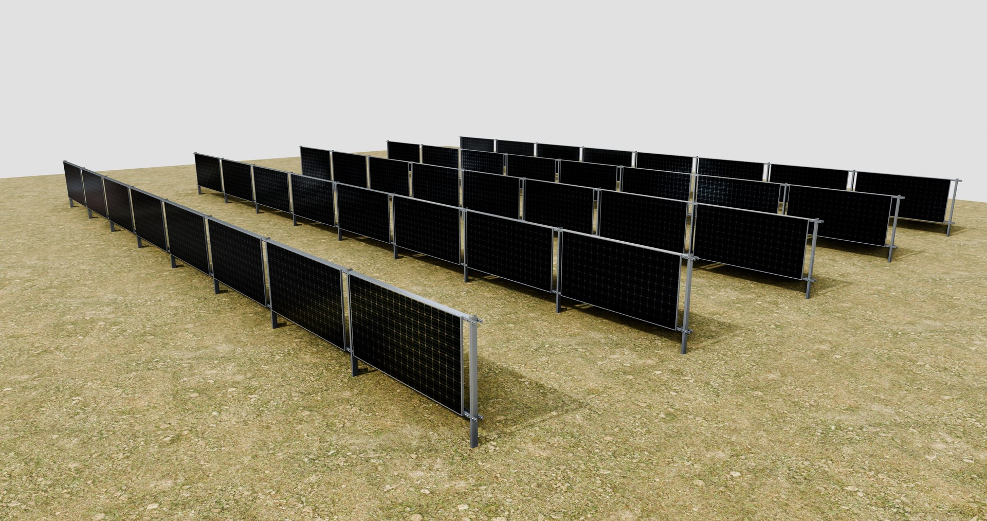 3D Solar Panel Wall Type-2 - TurboSquid 2313709