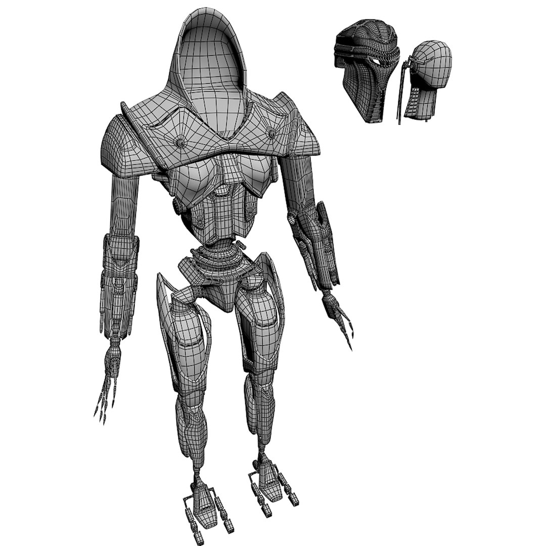 3d Cylon Centurion Series Model