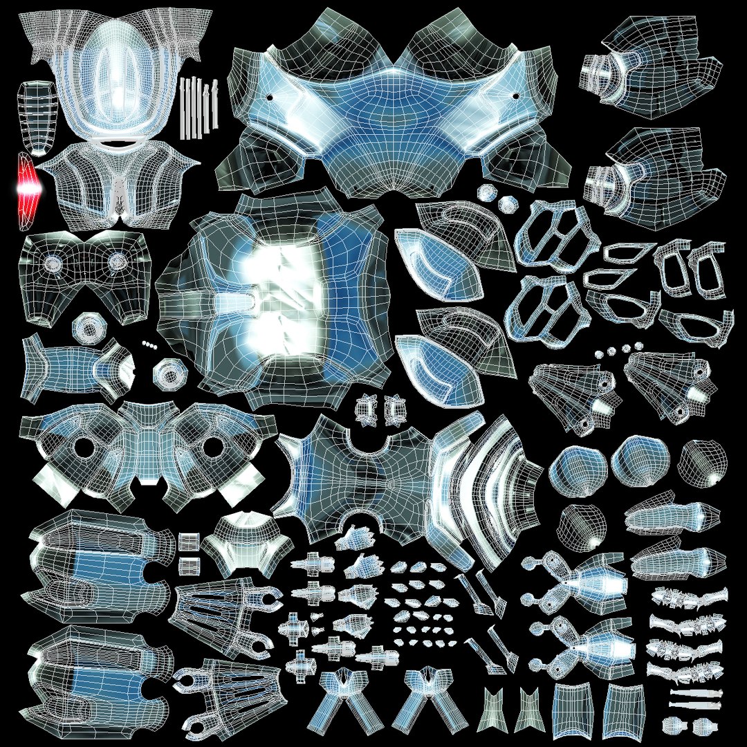 3d Cylon Centurion Series Model