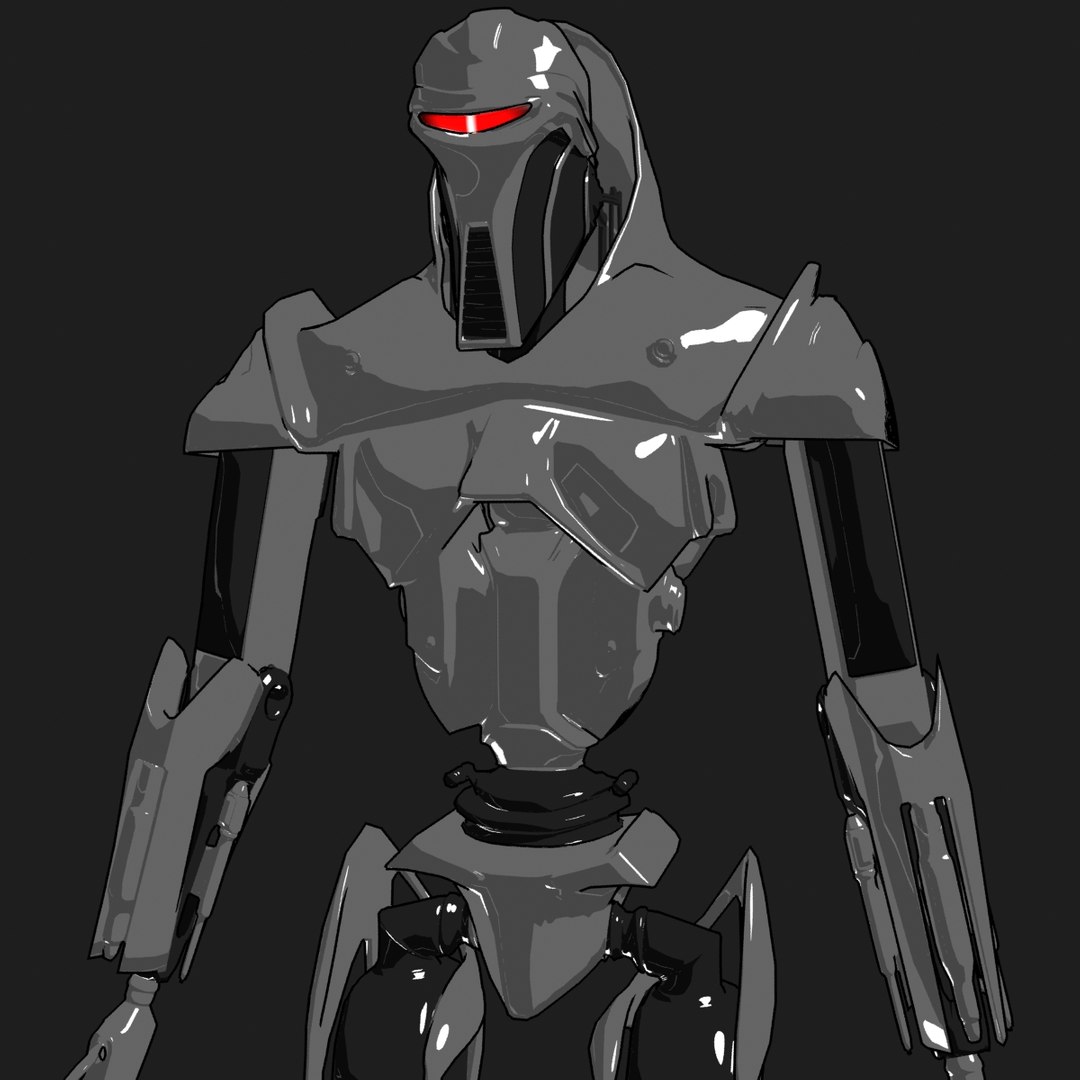 3d Cylon Centurion Series Model