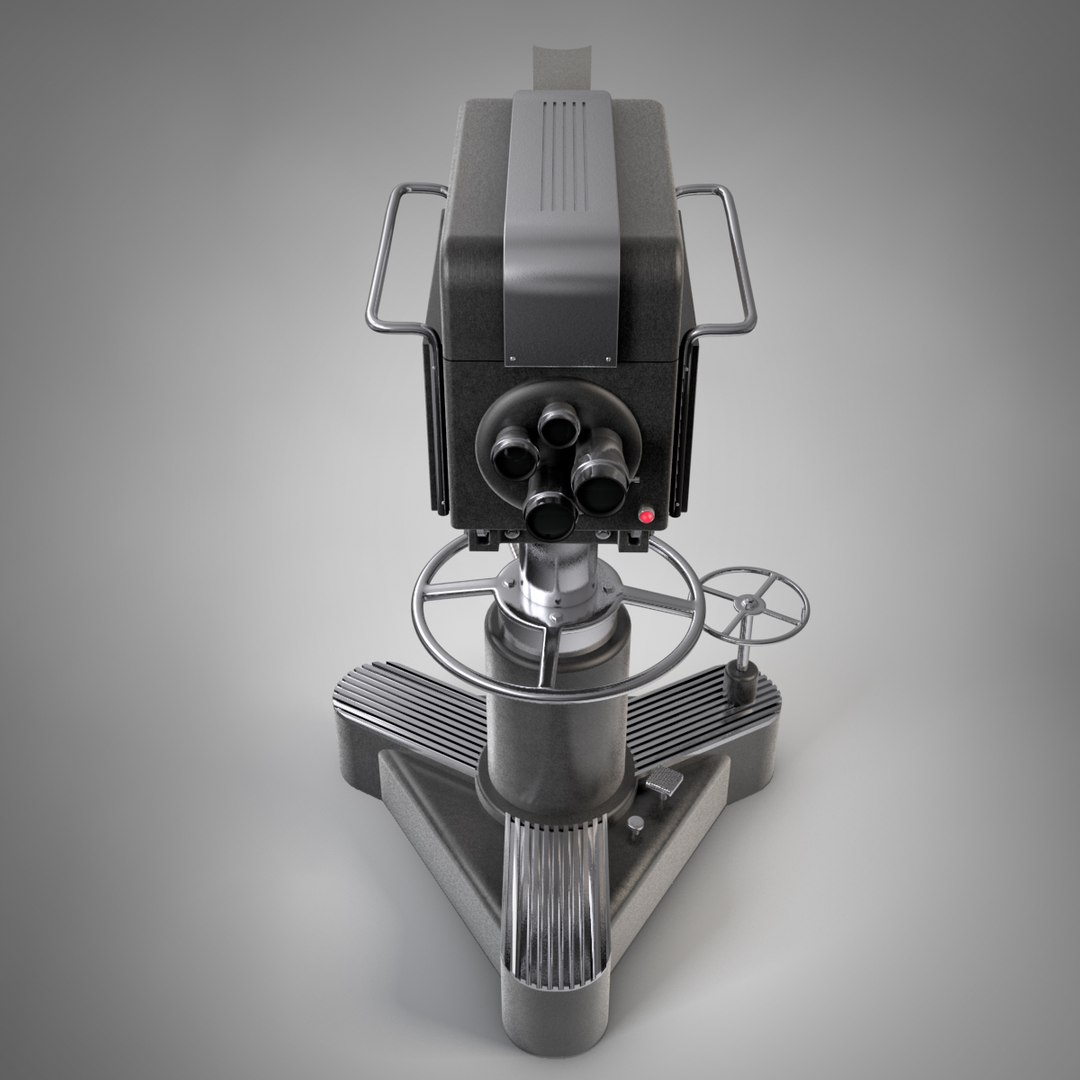 3d Model Vintage Television Camera