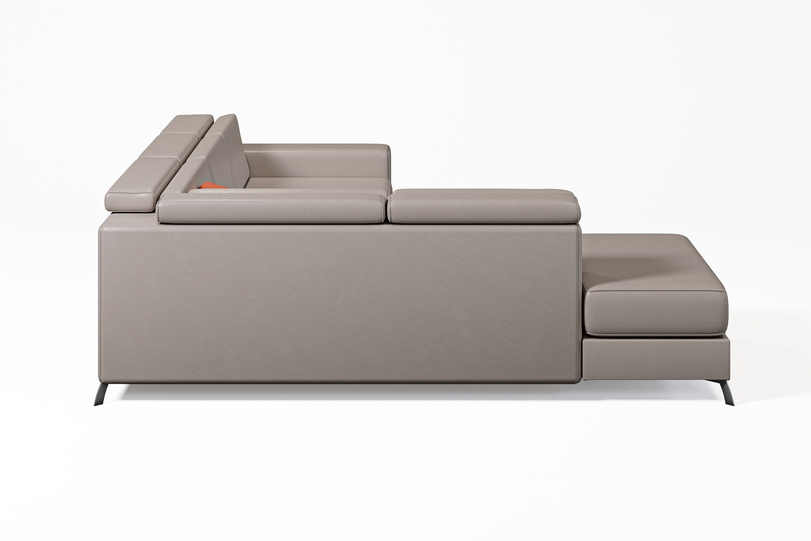 3D Modern Beige Sofa - TurboSquid 1955278