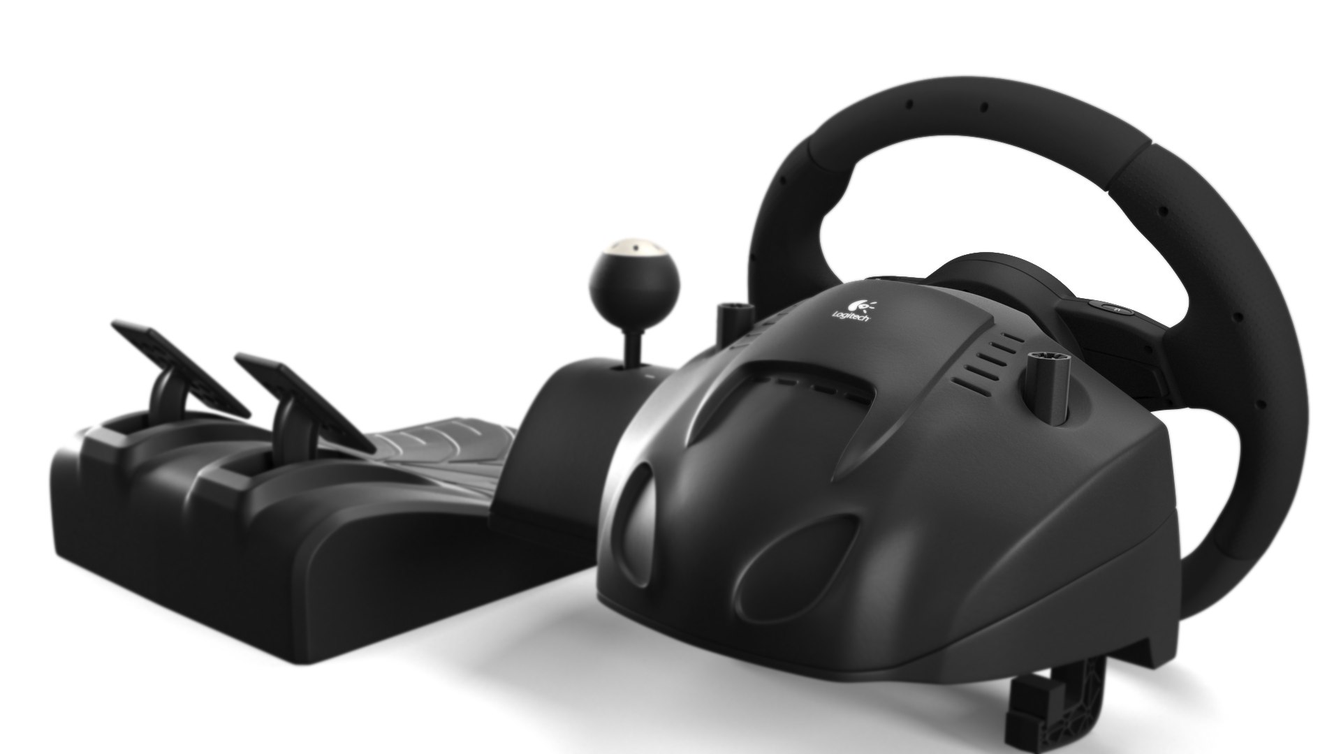 Logitech Gaming Wheel Controller 3D Model - TurboSquid 1397565