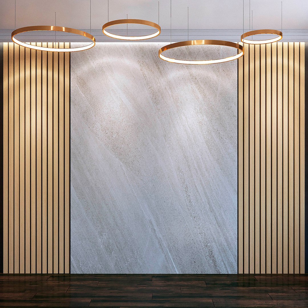 3D Model Wall Panel Set 39 - TurboSquid 1377940