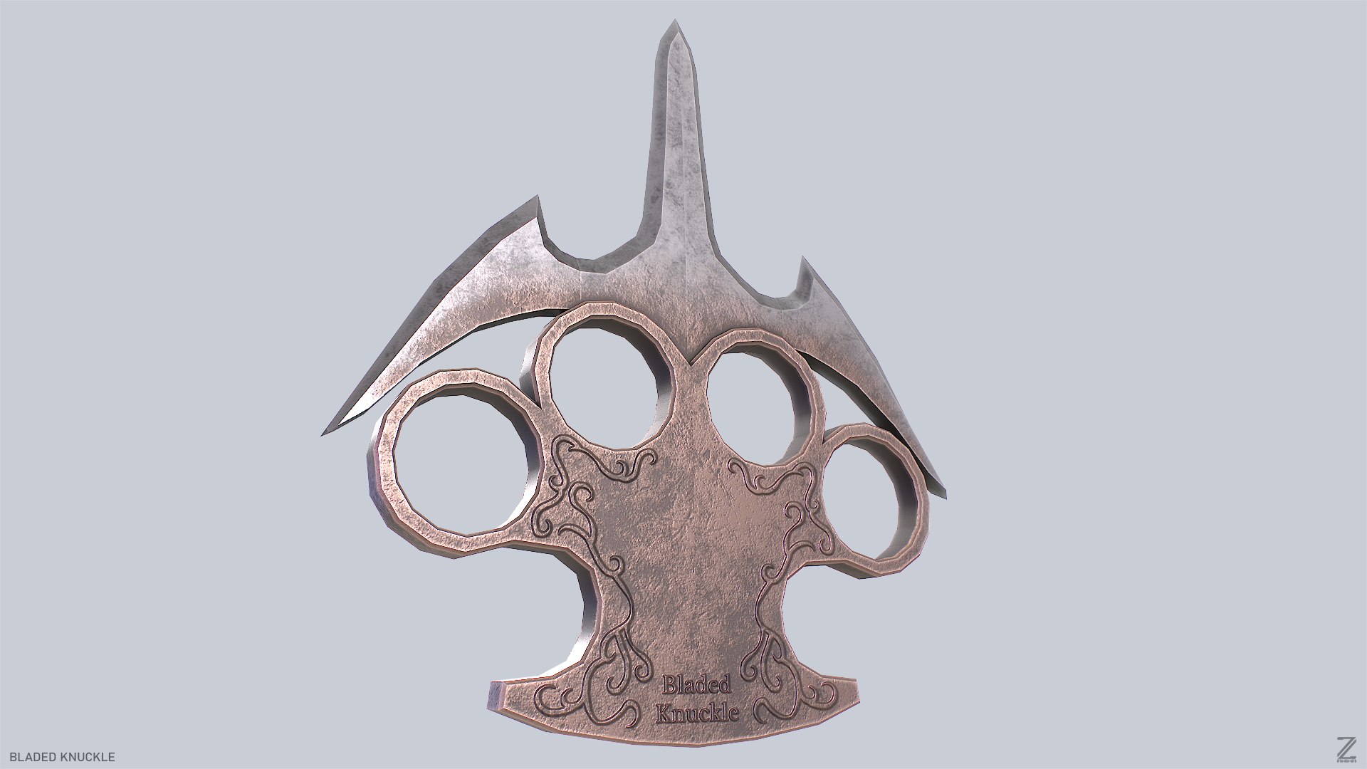 Bladed Knuckle Model - TurboSquid 2221469