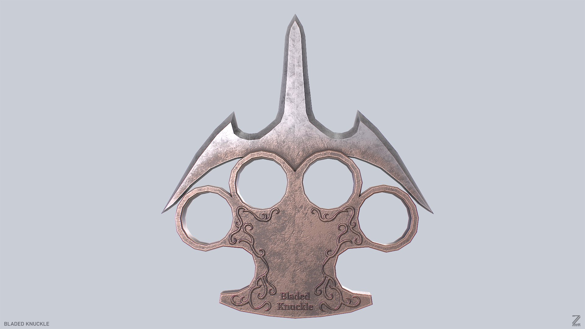 Bladed Knuckle Model - TurboSquid 2221469