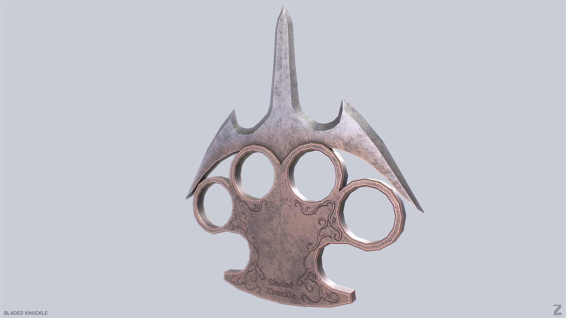 Bladed Knuckle Model - TurboSquid 2221469