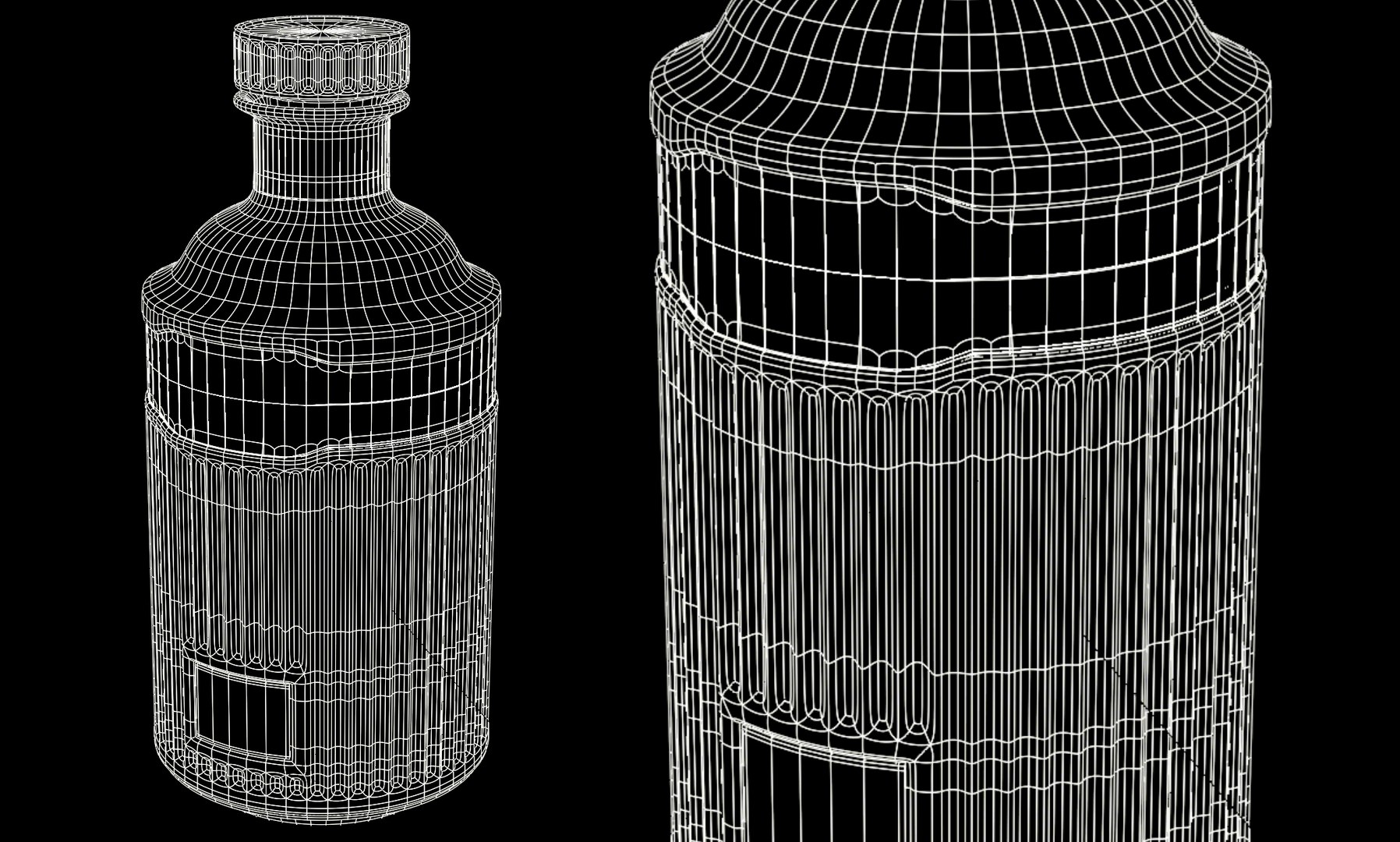 Filliers Bottle Alcohol Whiskey Blender 3D Model 3D Model - TurboSquid ...