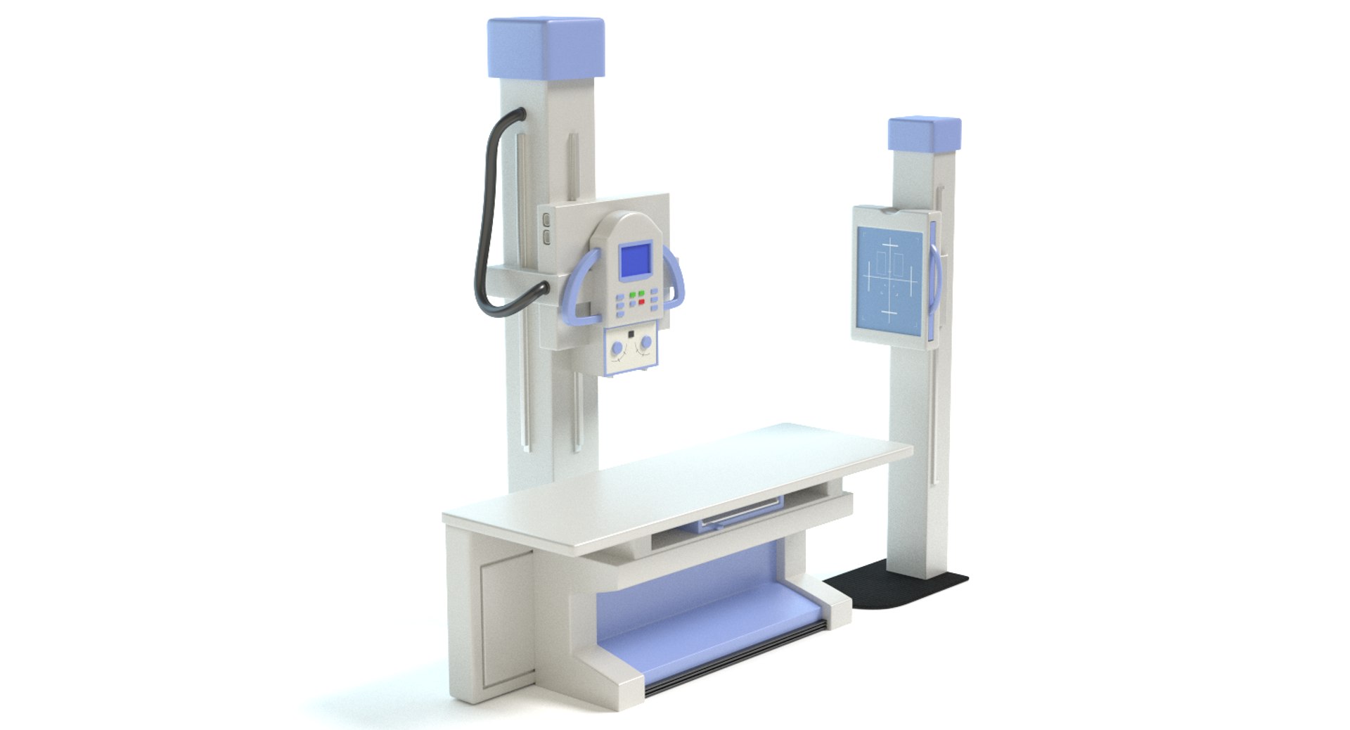 3d model x-ray machine