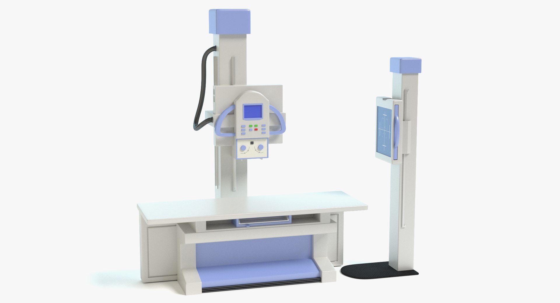 3d model x-ray machine