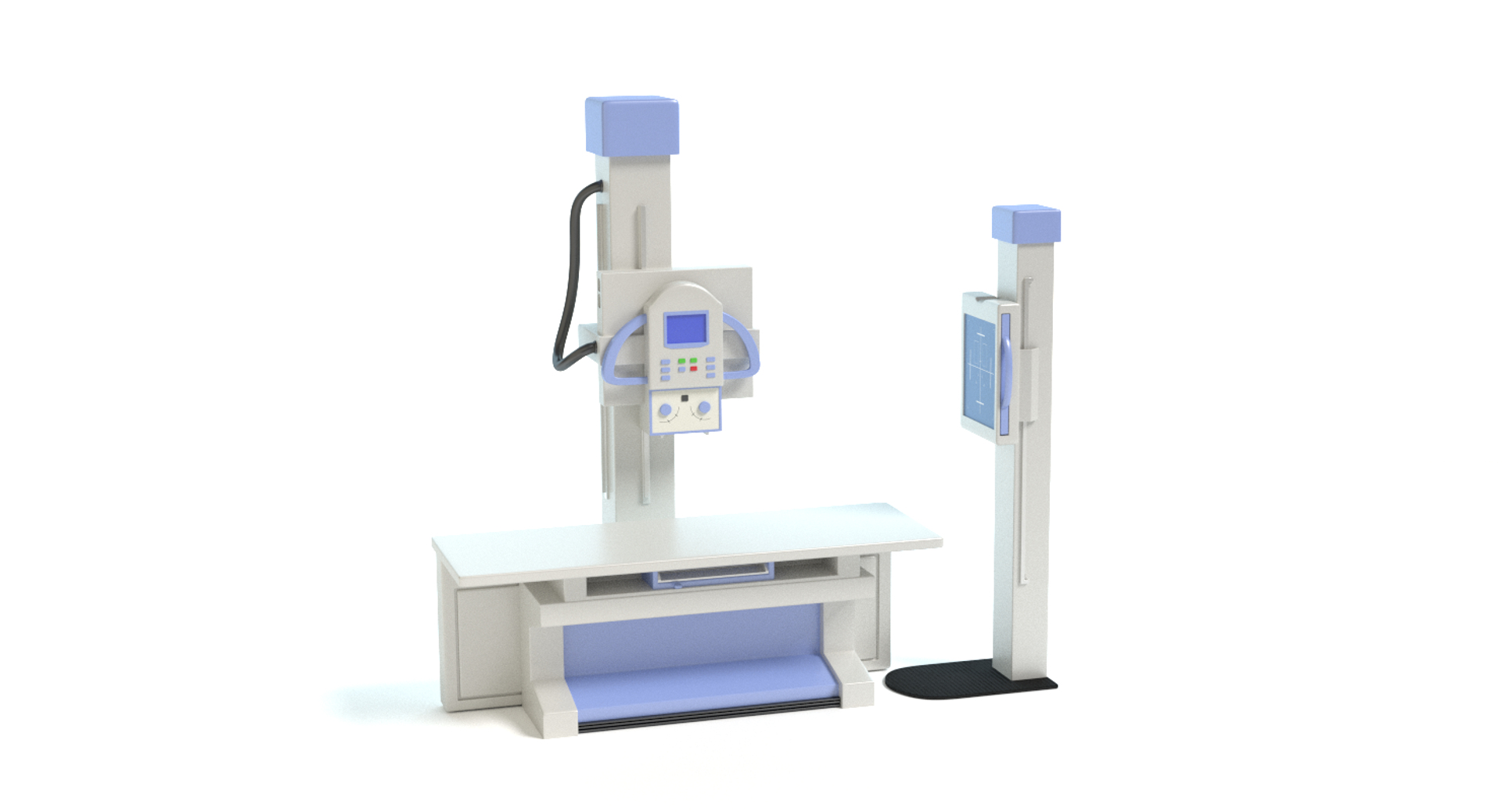 3d model x-ray machine