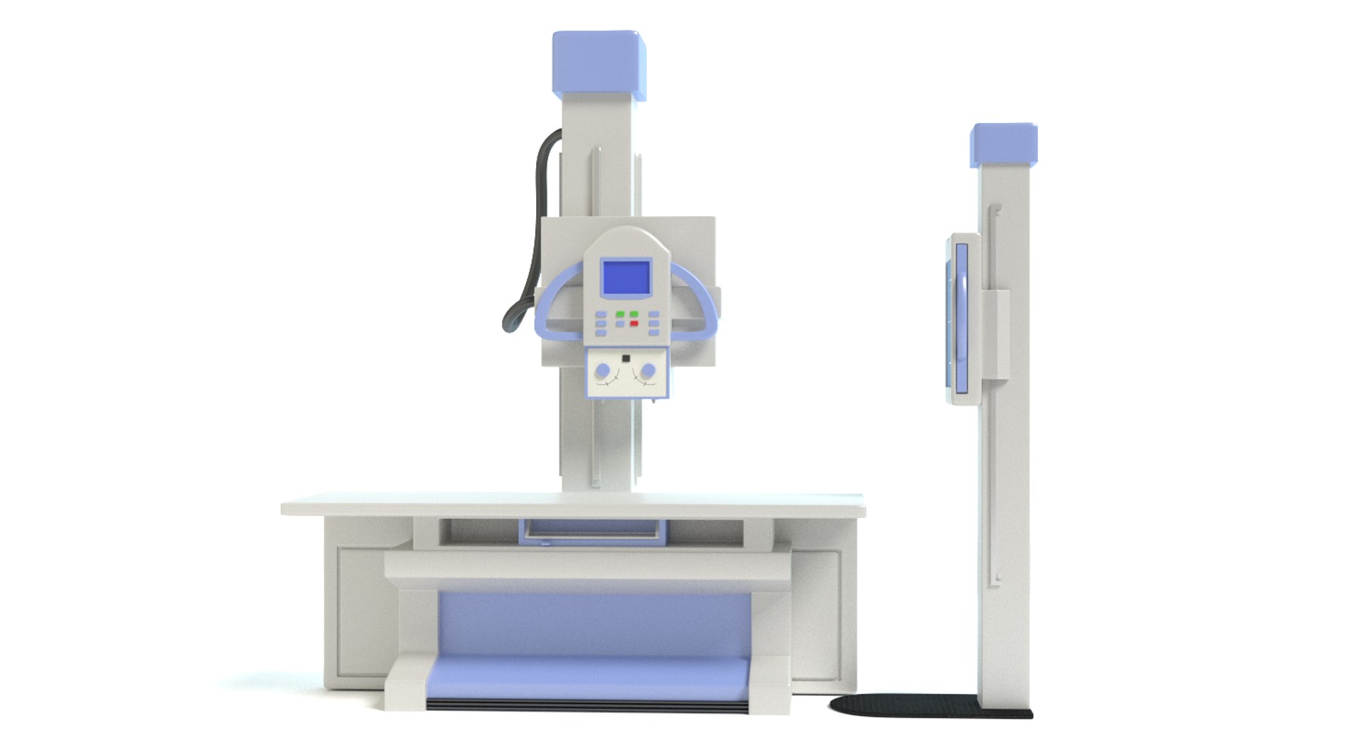 3d model x-ray machine