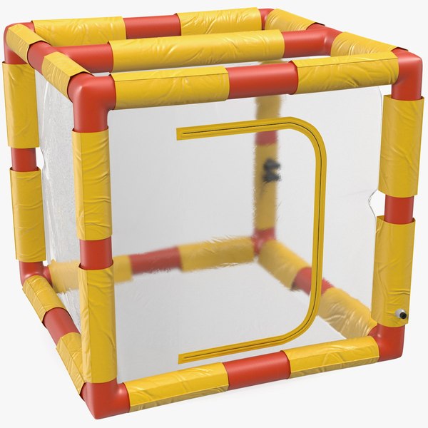 3D inflatable tubular mobile isolation - TurboSquid 1627783